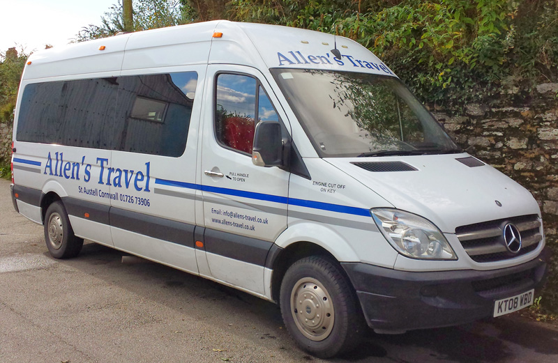 Allens Travel - Minibus Hire based in St.Austell, Cornwall - Our Fleet